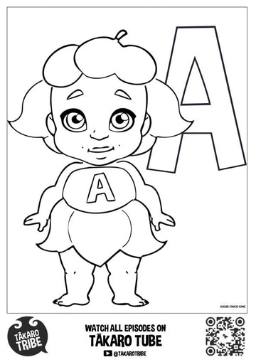 COLOURING-IN PAGES – Takaro Tribe